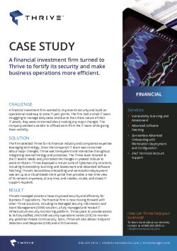 Thrive Networks Client Reviews