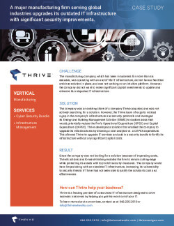 Thrive Networks Client Reviews